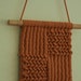 Square Patches Macrame Textile Handwoven Wall Art Customizable - Etsy