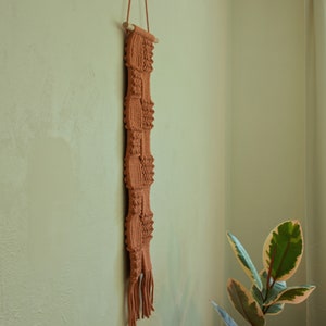 Square Patches Macrame Textile Handwoven Wall Art Customizable - Etsy