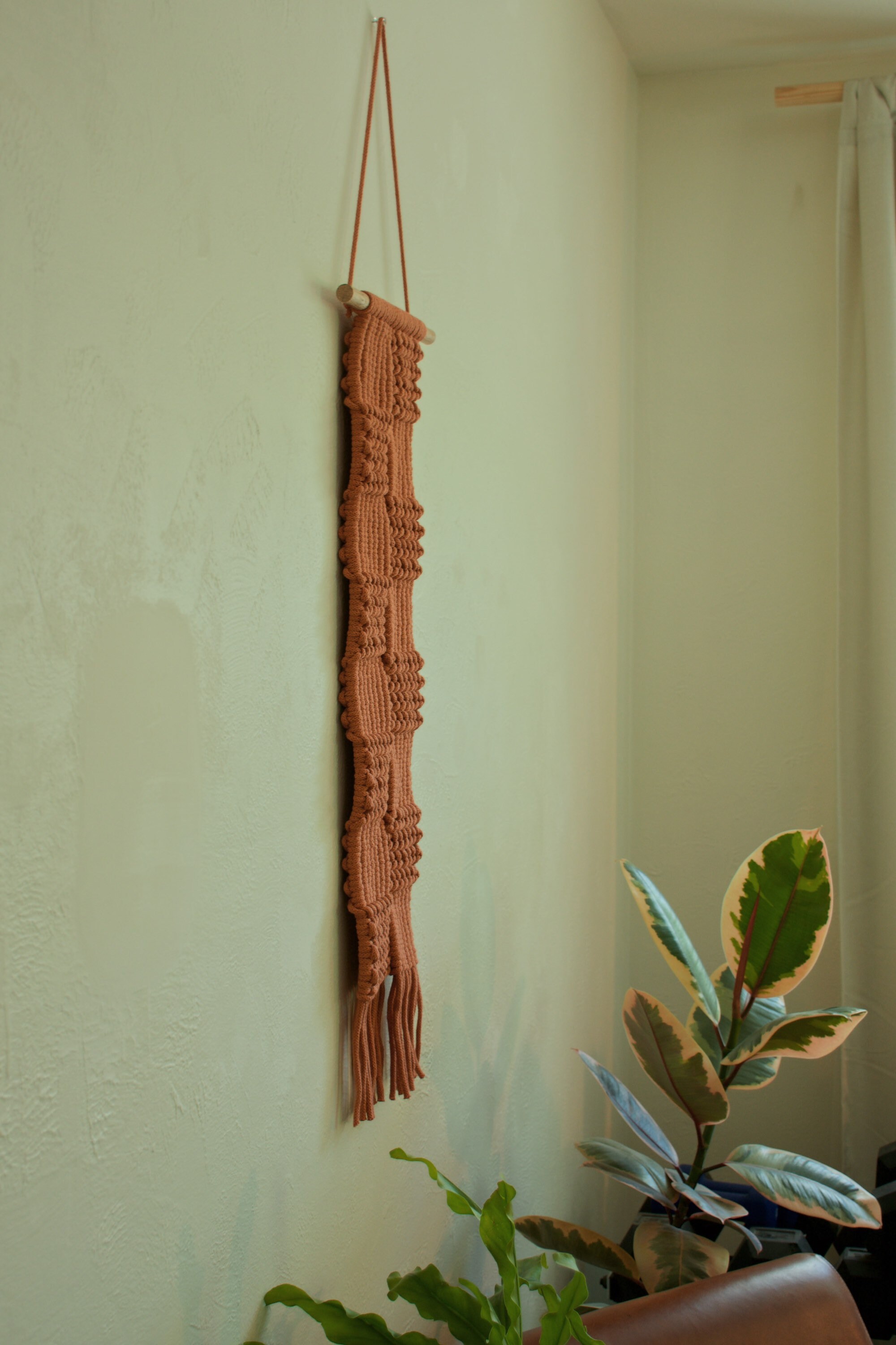 Square Patches Macrame Textile Handwoven Wall Art Customizable - Etsy