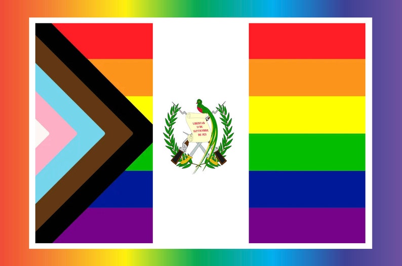 Guatemalan Inclusive Pride Flag - Etsy