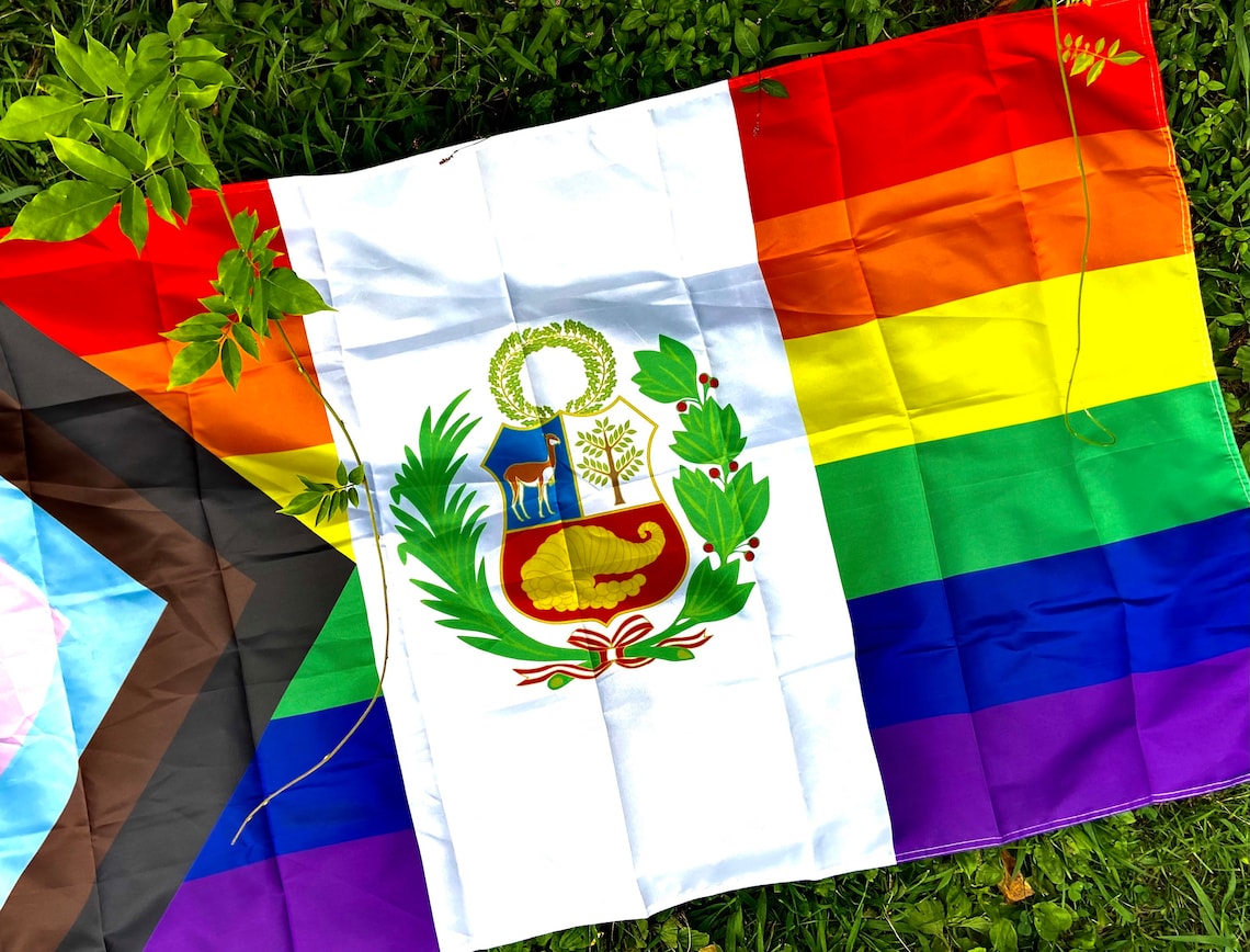 Peruvian Pride Flag - Etsy