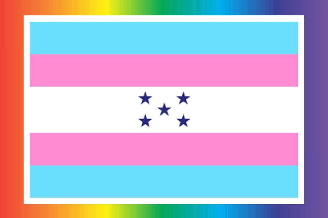 Honduran Trans Flag - Etsy