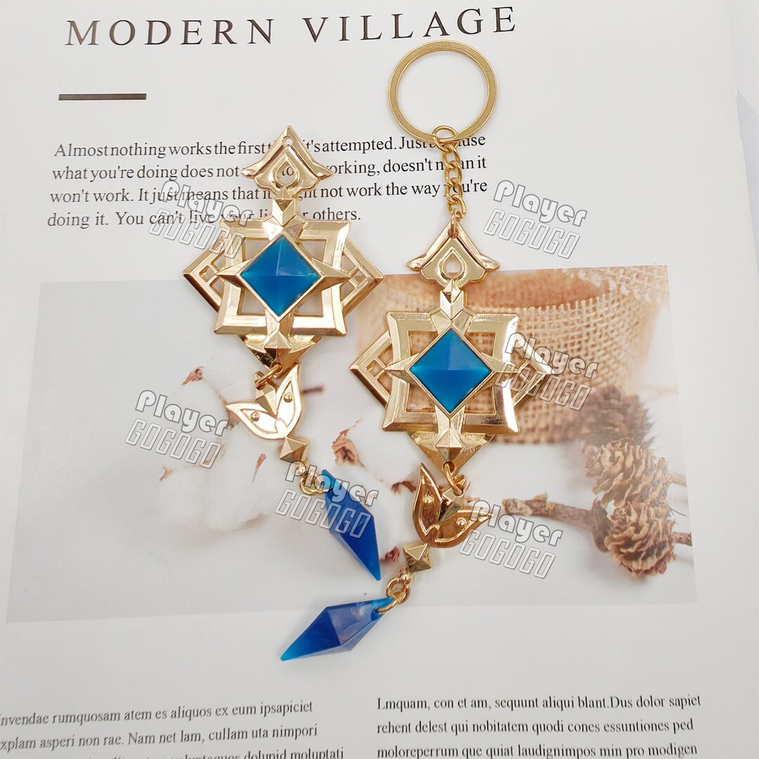 Genshin Impact Navia Charm / Pin for Cosplay & Daiy Use - Etsy UK