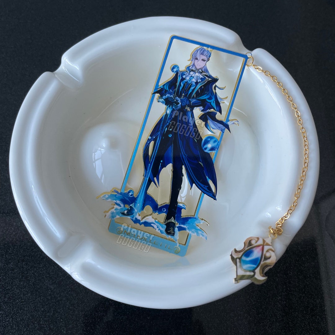 Genshin Impact Neuvillette Metal Card Genshin Neuvillette - Etsy Australia