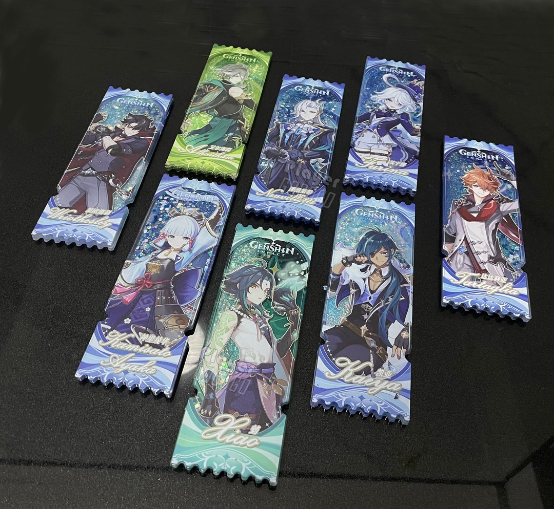 Genshin Impact Shaker Colotta of All Charactors Genshin - Etsy UK