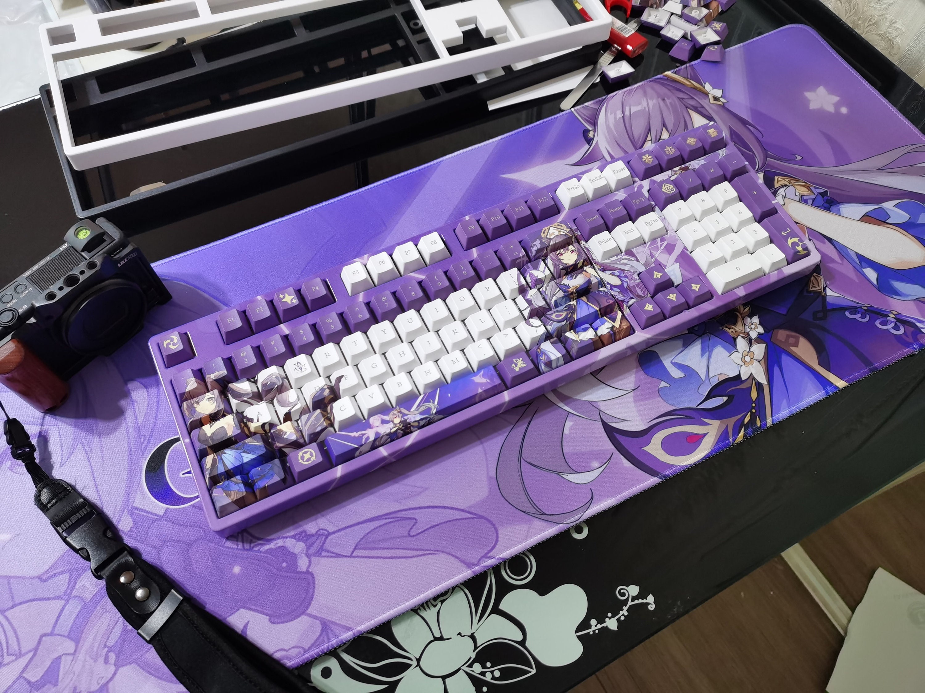 Genshin Impact Keqing Keycap Set 129 PBT Dye Sublimation Key - Etsy