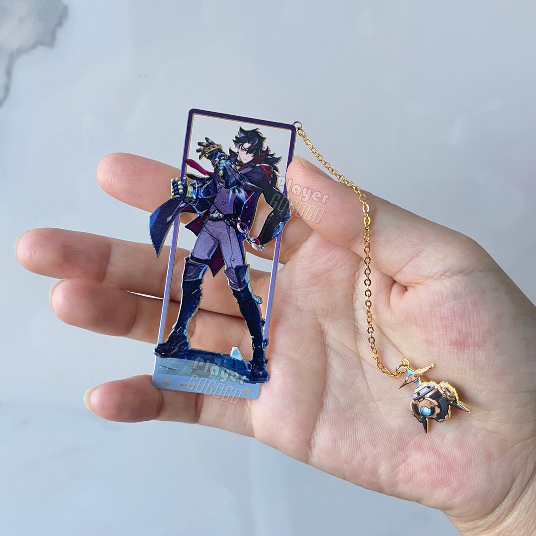 Genshin Impact Wriothesley Metal Card, Genshin Wriothesley Copper ...