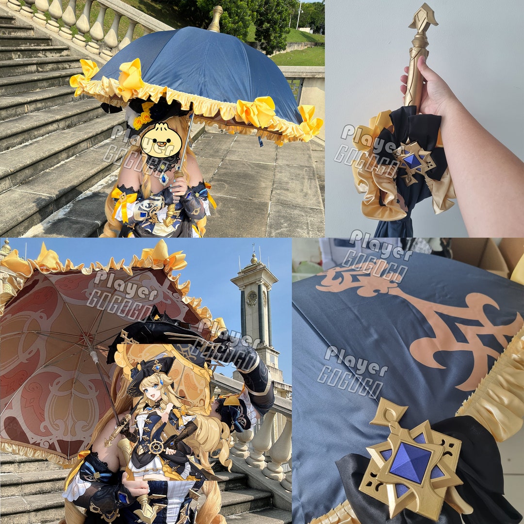 Genshin Impact Navia Umbrella for Cosplay & Daily Use - Etsy