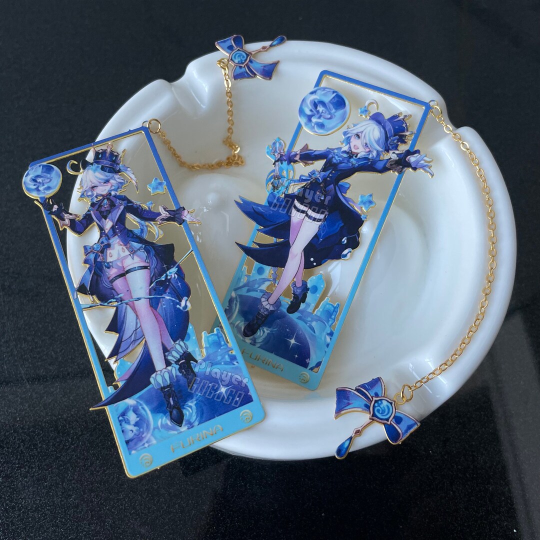 Genshin Impact Furina Metal Card Genshin Focalors Copper - Etsy Australia