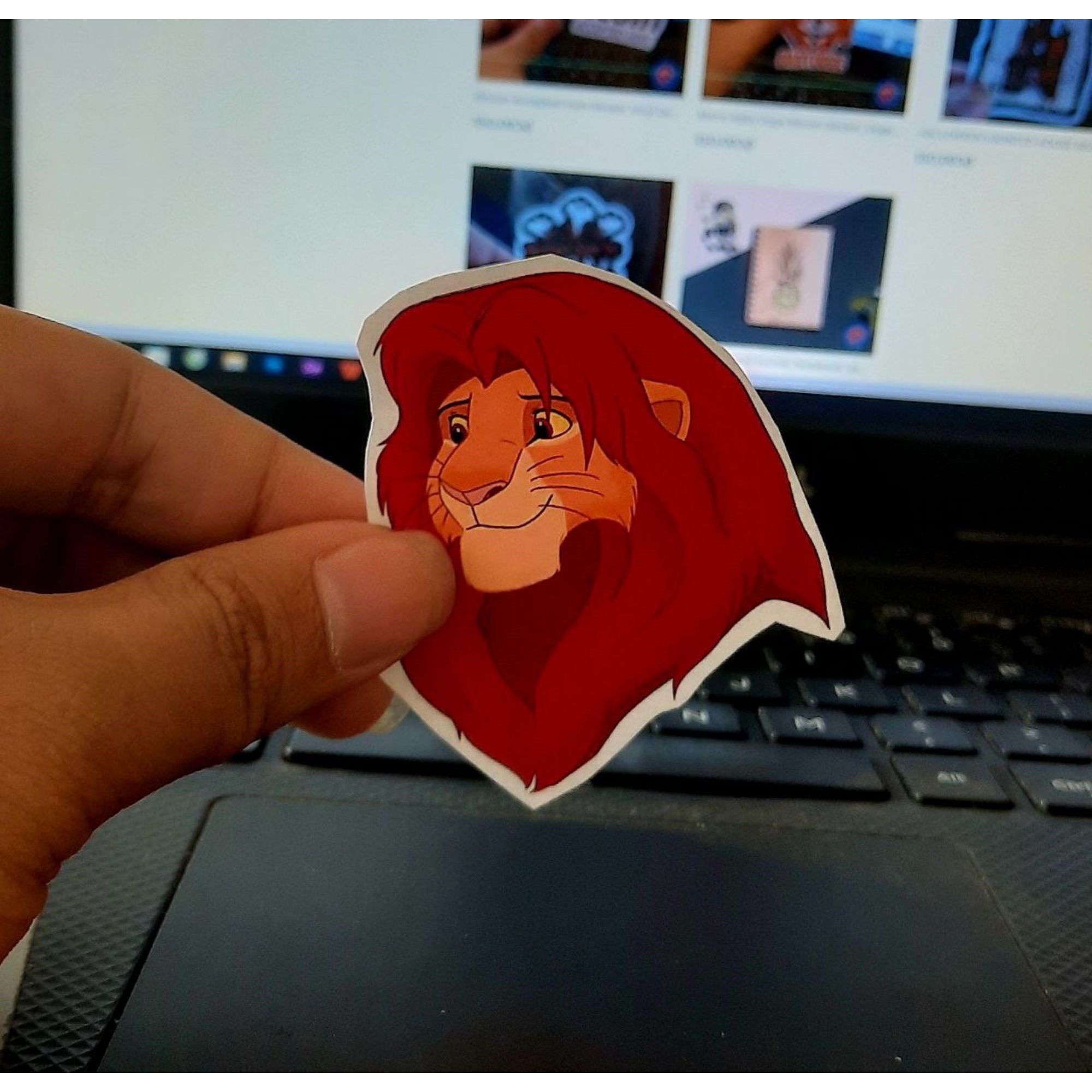 Disney Movie the Lion King Stickers Vinyl Sticker for Laptop - Etsy