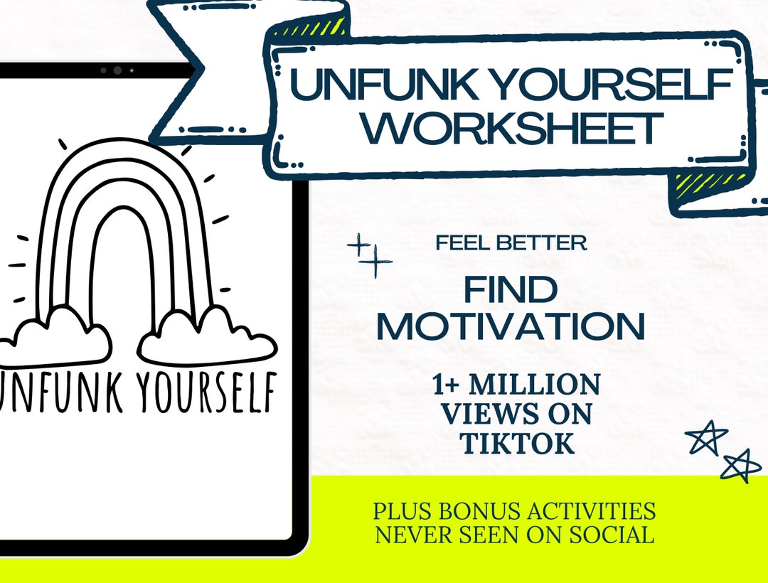 Unfunk Yourself Worksheet, Feeling Stuck, Transform Your Life Get Out ...