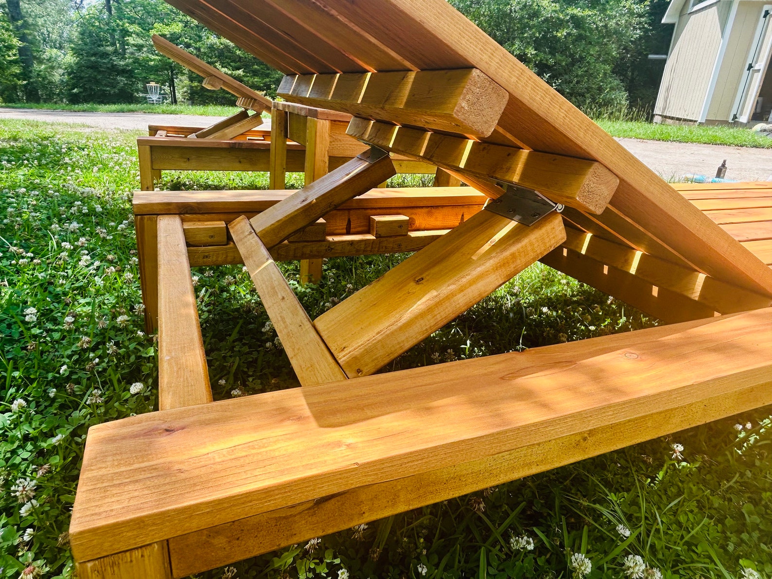 Custom Chaise Lounge Chair Set With Table-made to Order in the USA - Etsy