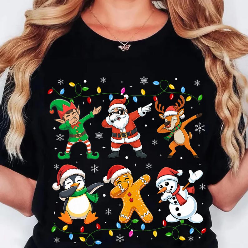 Dabbing Christmas Squad Png, Christmas Squad Santa Elf Png, Christmas ...