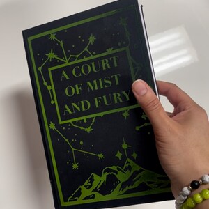 A Court of Mist and Fury Rebound Book Special Edition ACOMAF, Hand Made ...