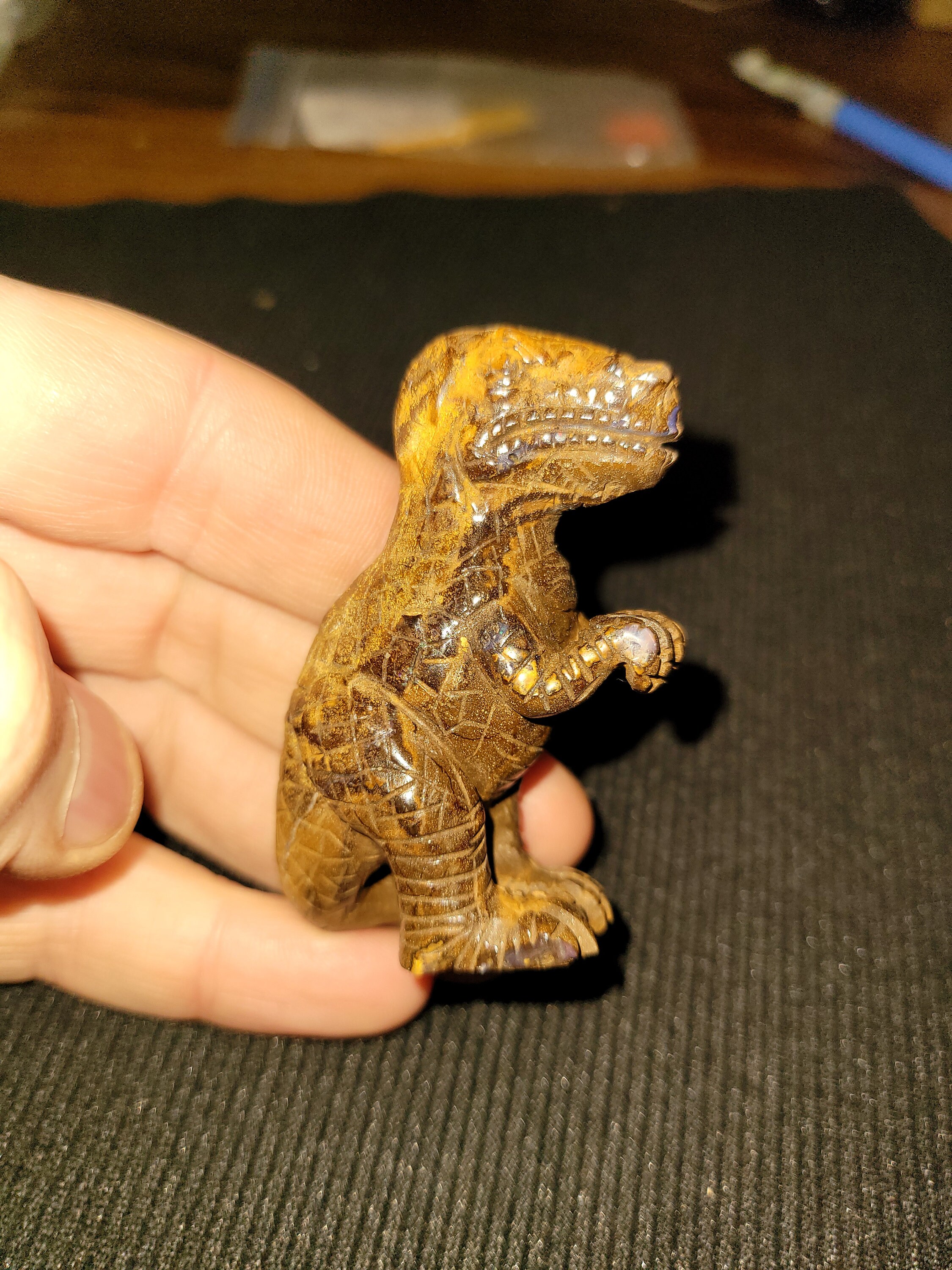 Opal T-rex Carving - Etsy
