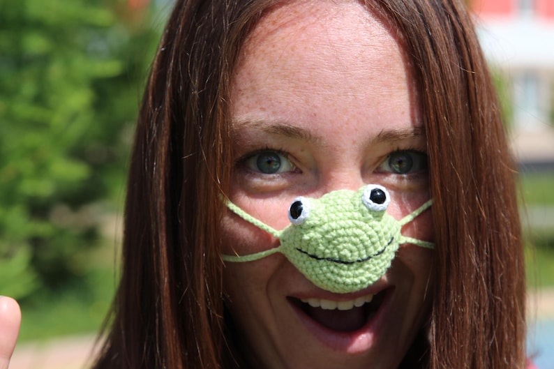 Nose Warmer Crochet PATTERN. Set of 3 Simple Nose Hat Patterns ...
