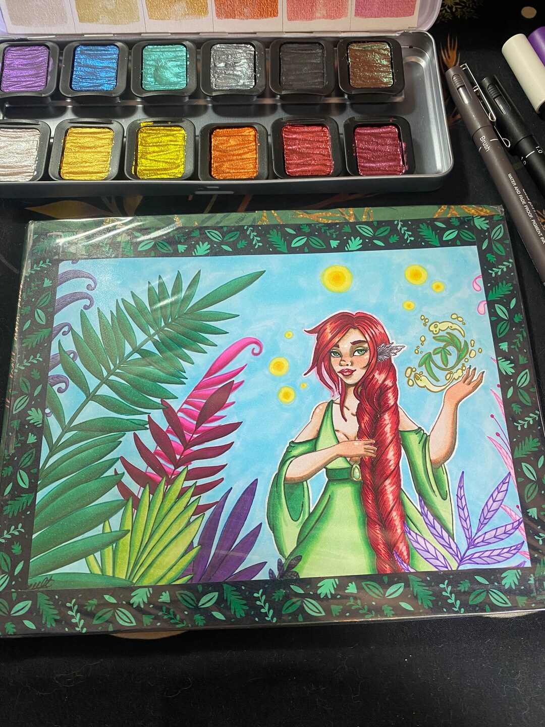 Green Magic Witch Notebook - Etsy