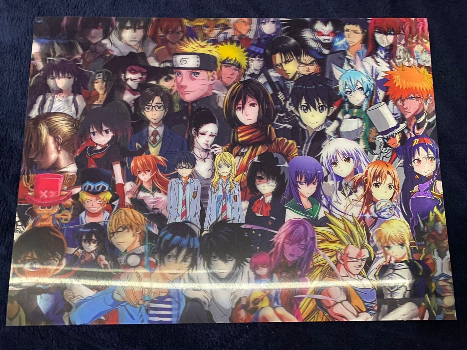 Anime 3D Poster - Etsy