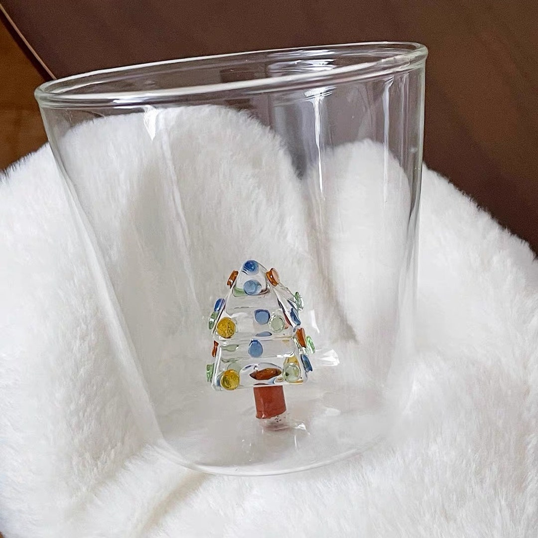 3D Coffee Cup Crystal Glass Animal Plant Inner Cup Wish Cup as A Gift ...