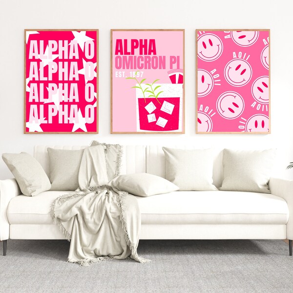 Alpha Omicron Pi - Etsy