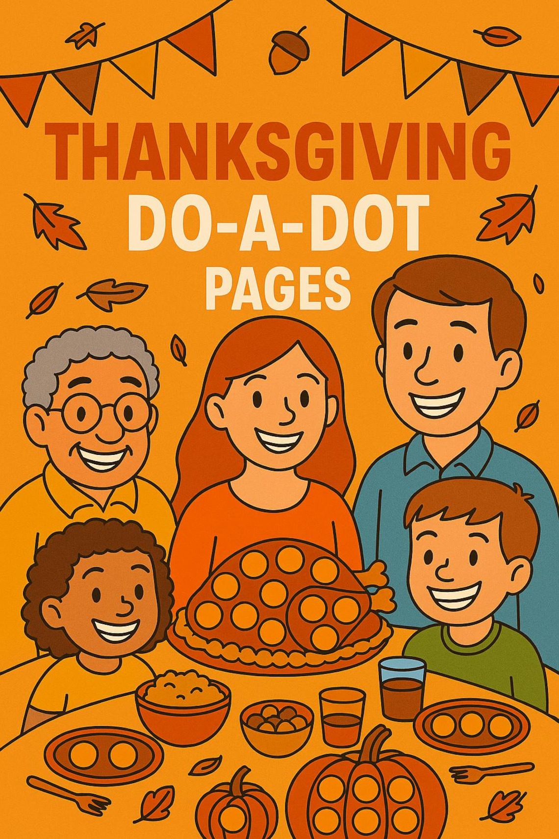 Thanksgiving Do-a-dot Printables | Dot Marker Activity Pages for Kids ...