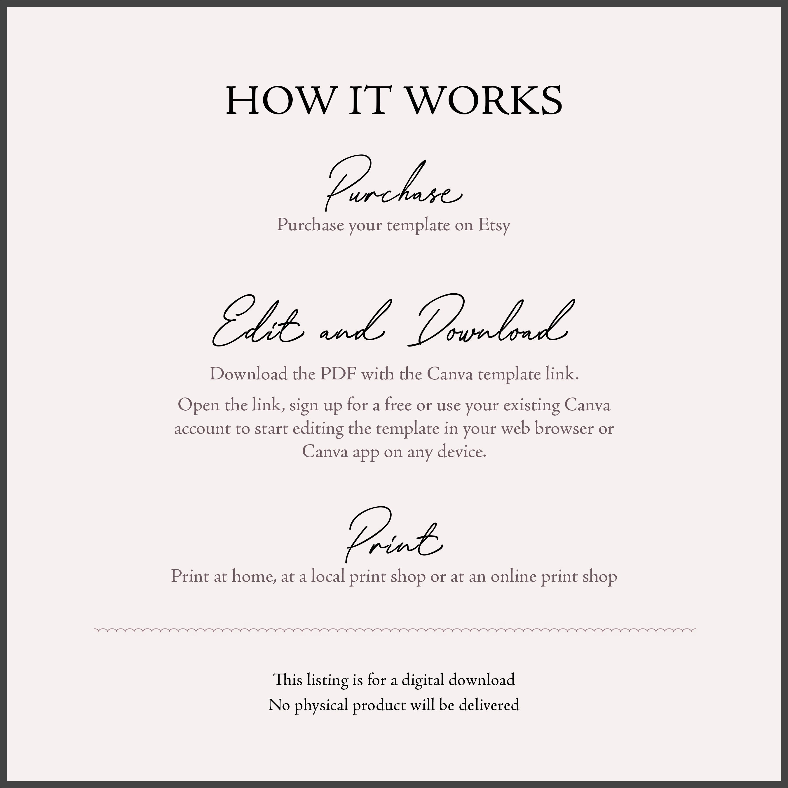 Minimalist Bakery Template | Canva Template | Bakery Business Bundle ...