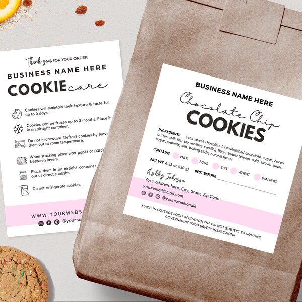 Bakery Labels - Etsy