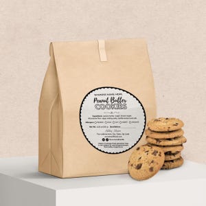 Cottage Food Label | Home Baked Goods Label | Printable Food Label ...