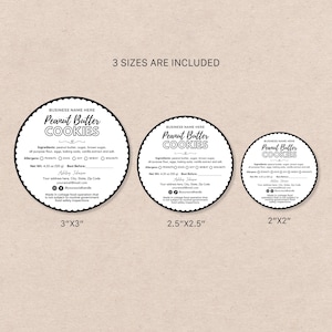Cottage Food Label | Home Baked Goods Label | Printable Food Label ...