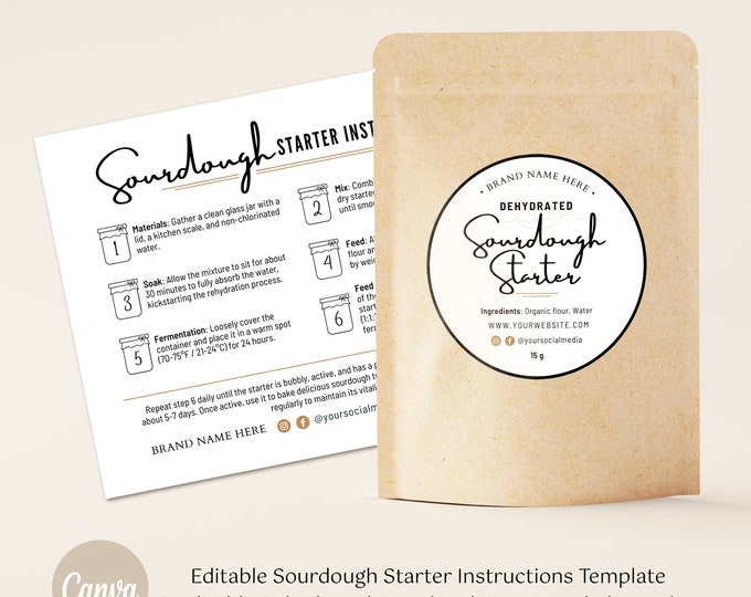 Dehydrated Sourdough Starter - Etsy