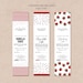 Editable Mini Cake Tin Label Template | Mini Loaf Baking Pan Label ...