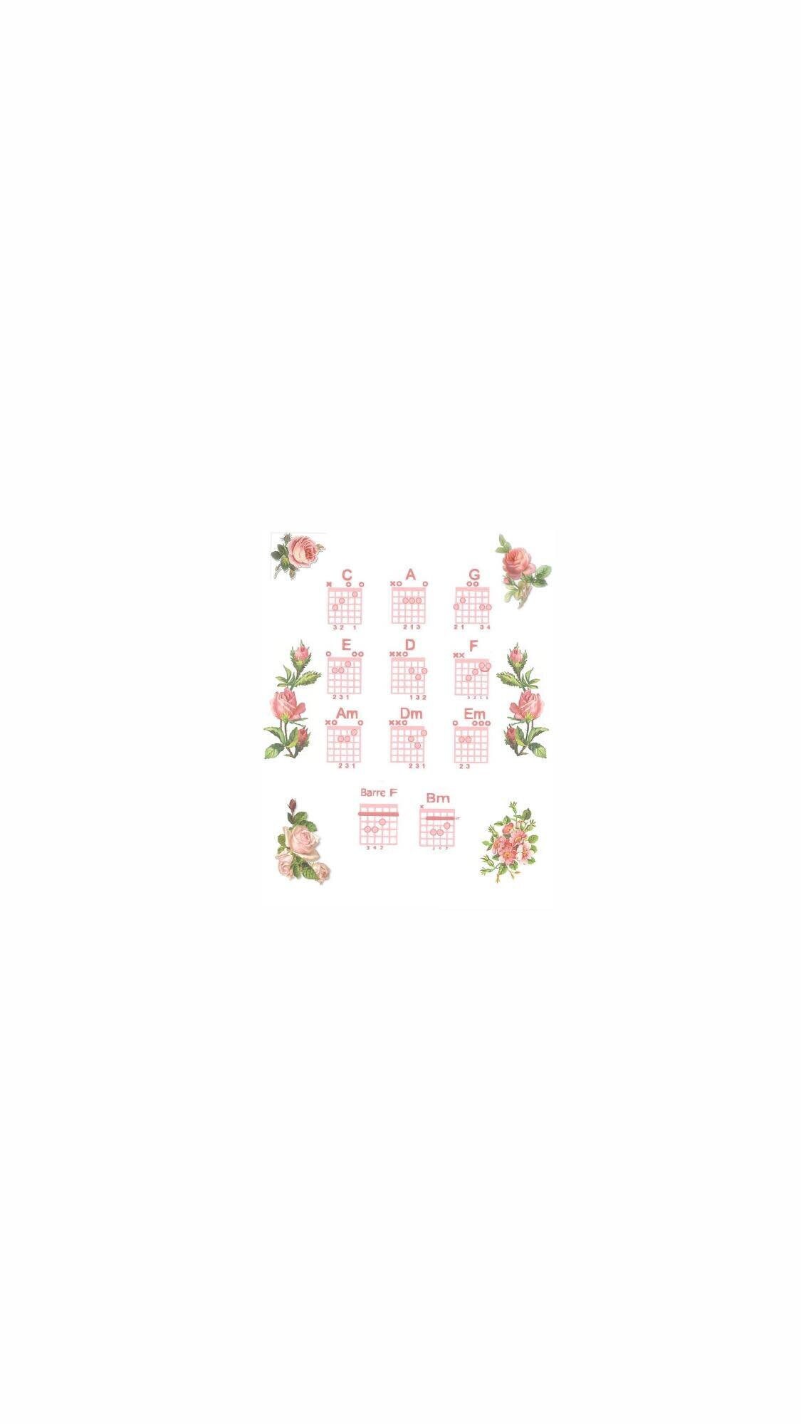 Flower Guitar Chords Chart - Etsy