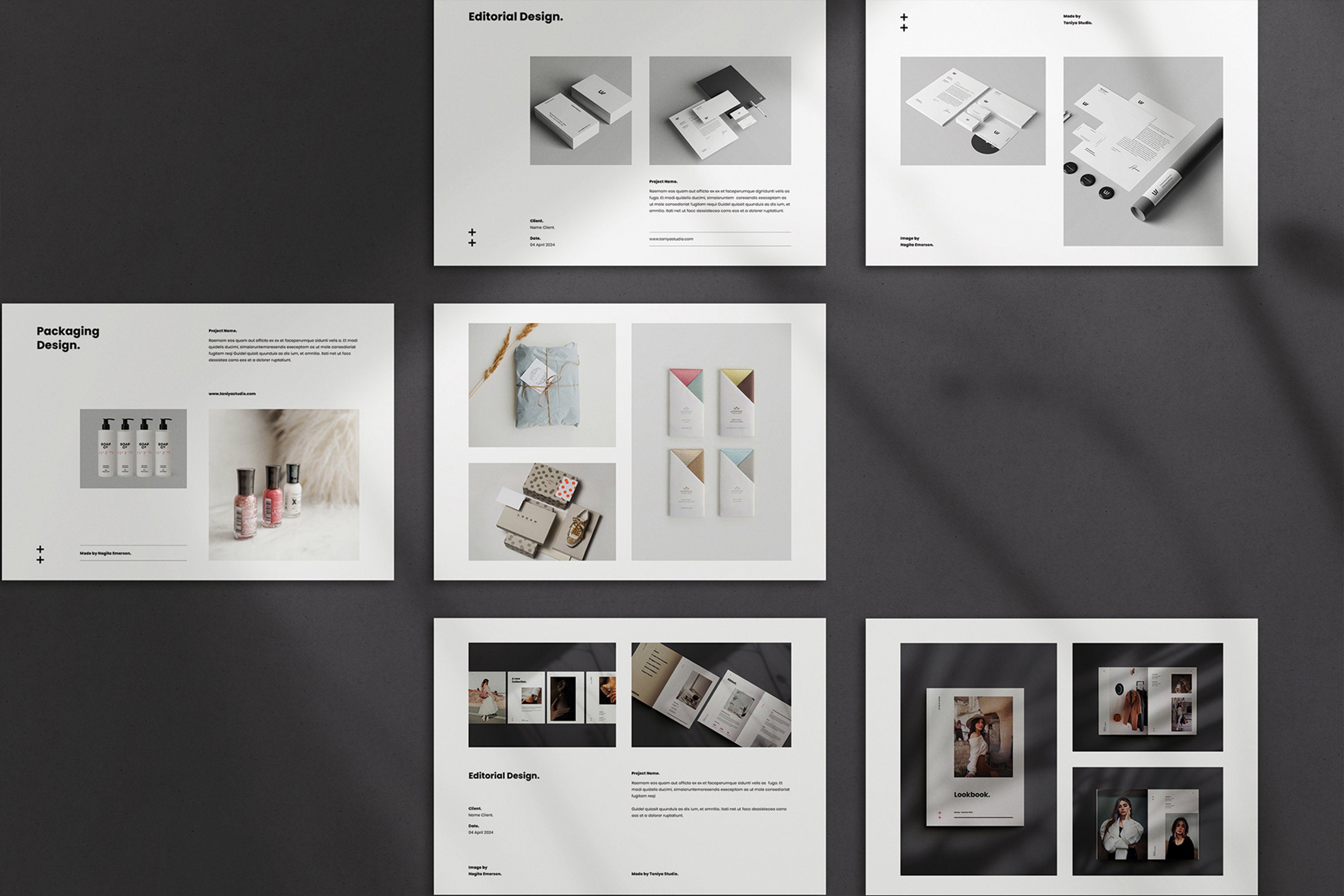 Design Portfolio and Resume Graphic Design Portfolio Portfolio Template ...