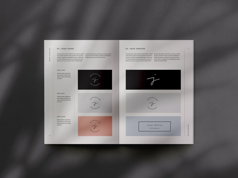 Minimalist Brand Guidelines | Brand Guidelines | Adobe Indesign | Brand ...