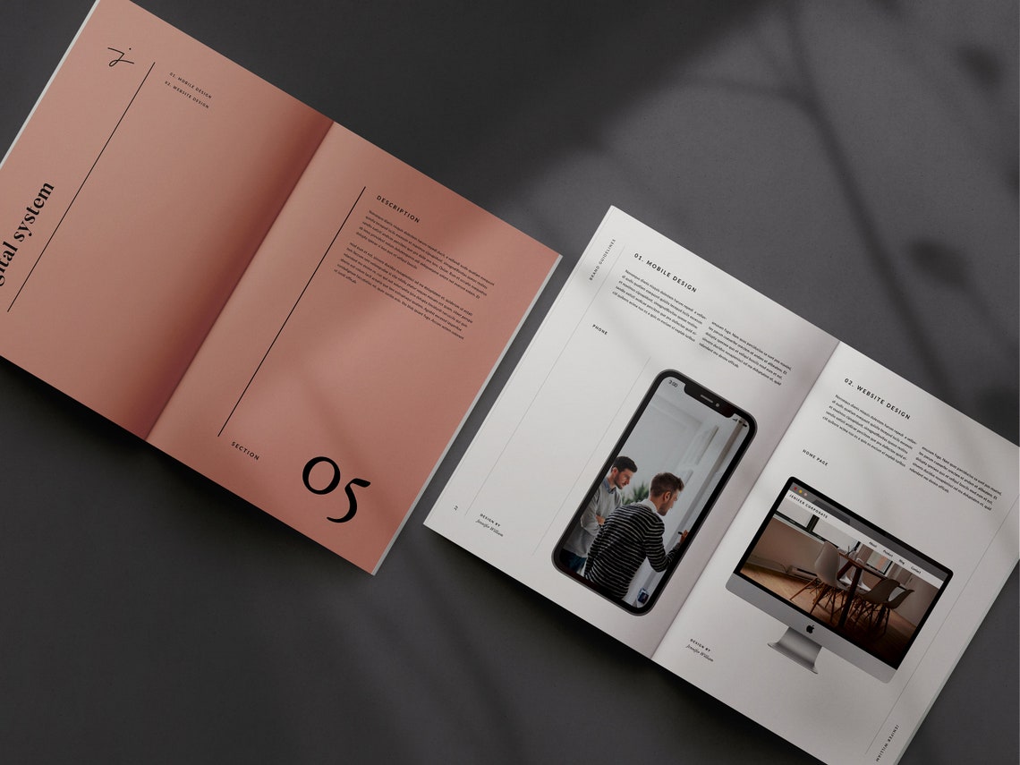 Minimalist Brand Guidelines Brand Guidelines Adobe Indesign Brand ...
