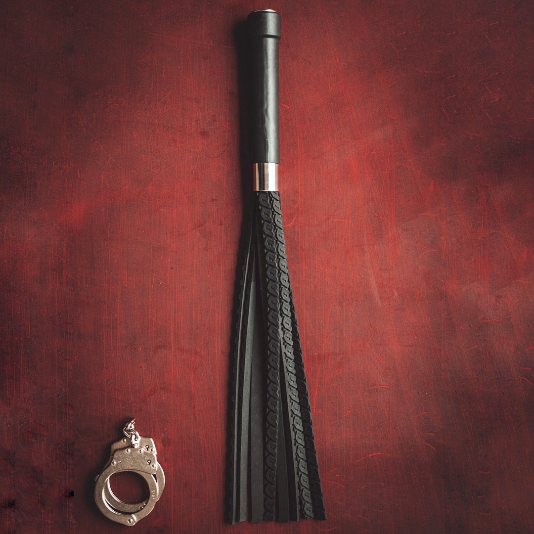 The Track a Rubber Whip to BDSM Play - Etsy UK