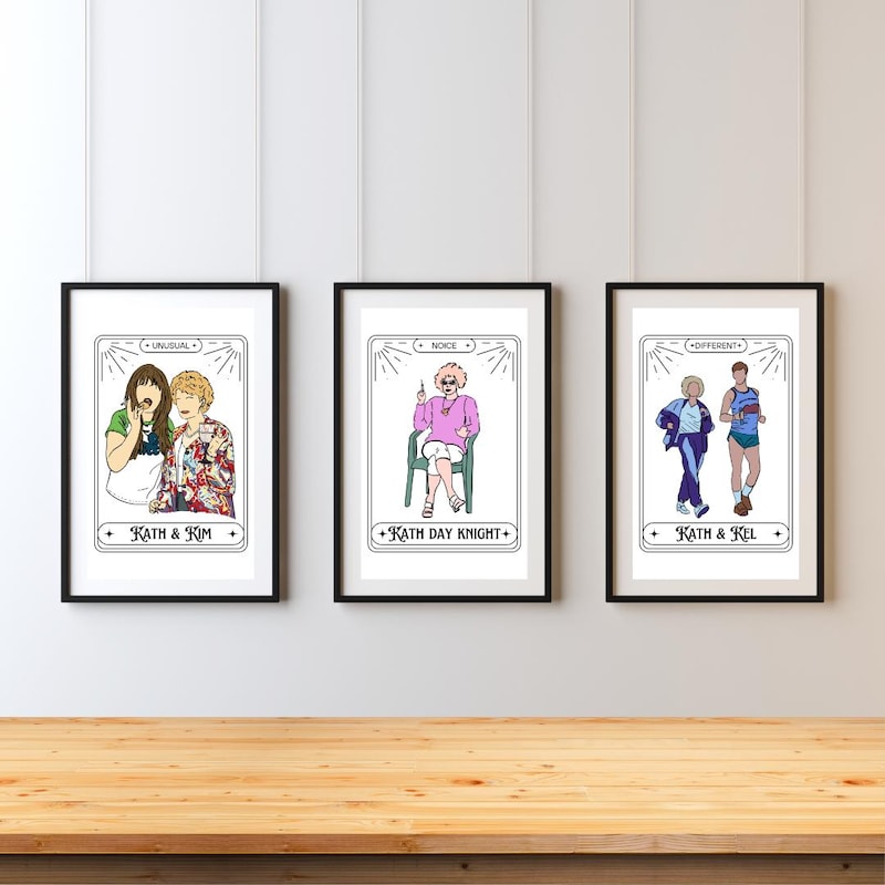 Kath & Kim Card - Etsy