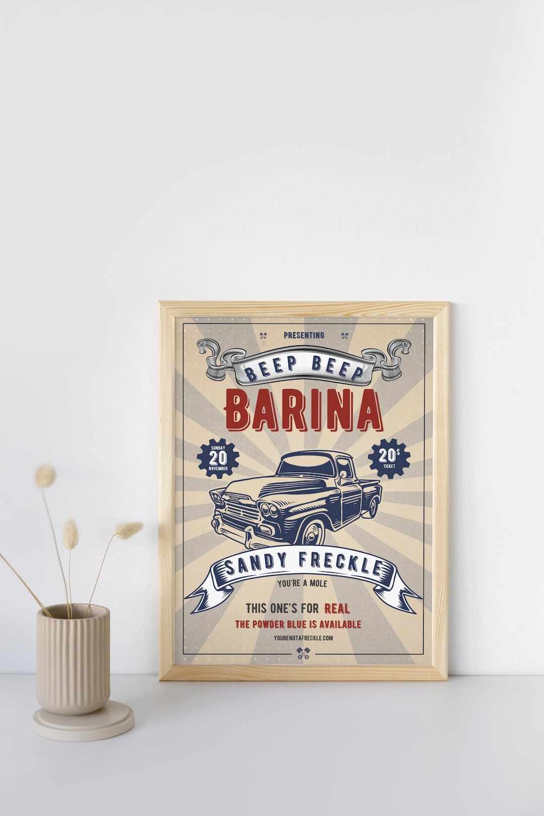 Kath and Kim 'beep Beep Barina' Retro Poster (digital Download) - Etsy