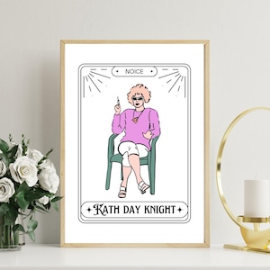 Kath and Kim Tarot Art Prints: Australian TV Comedy (digital Download ...