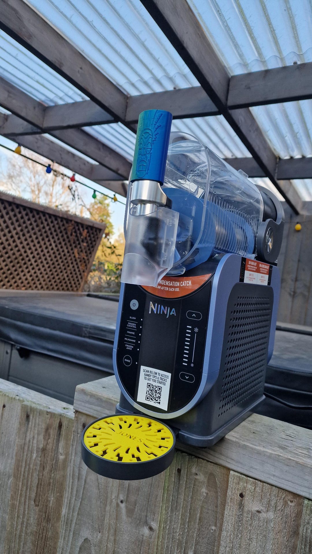 Ninja Slushie Tiki Handle Drip Tray | Ninja Slushie | 3D Print | Slushi ...