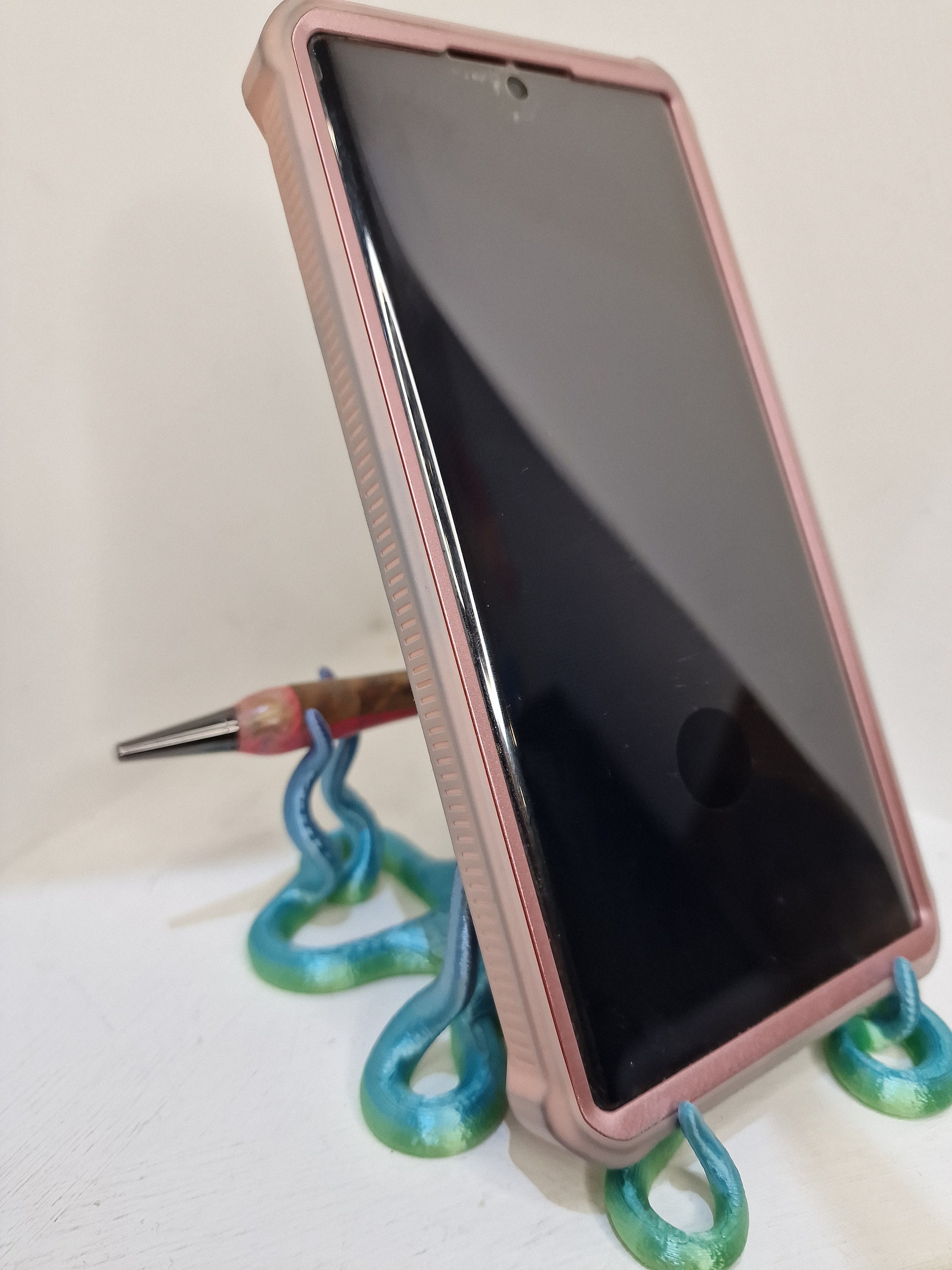 Octopus Phone Stand and Pen Holder - Etsy