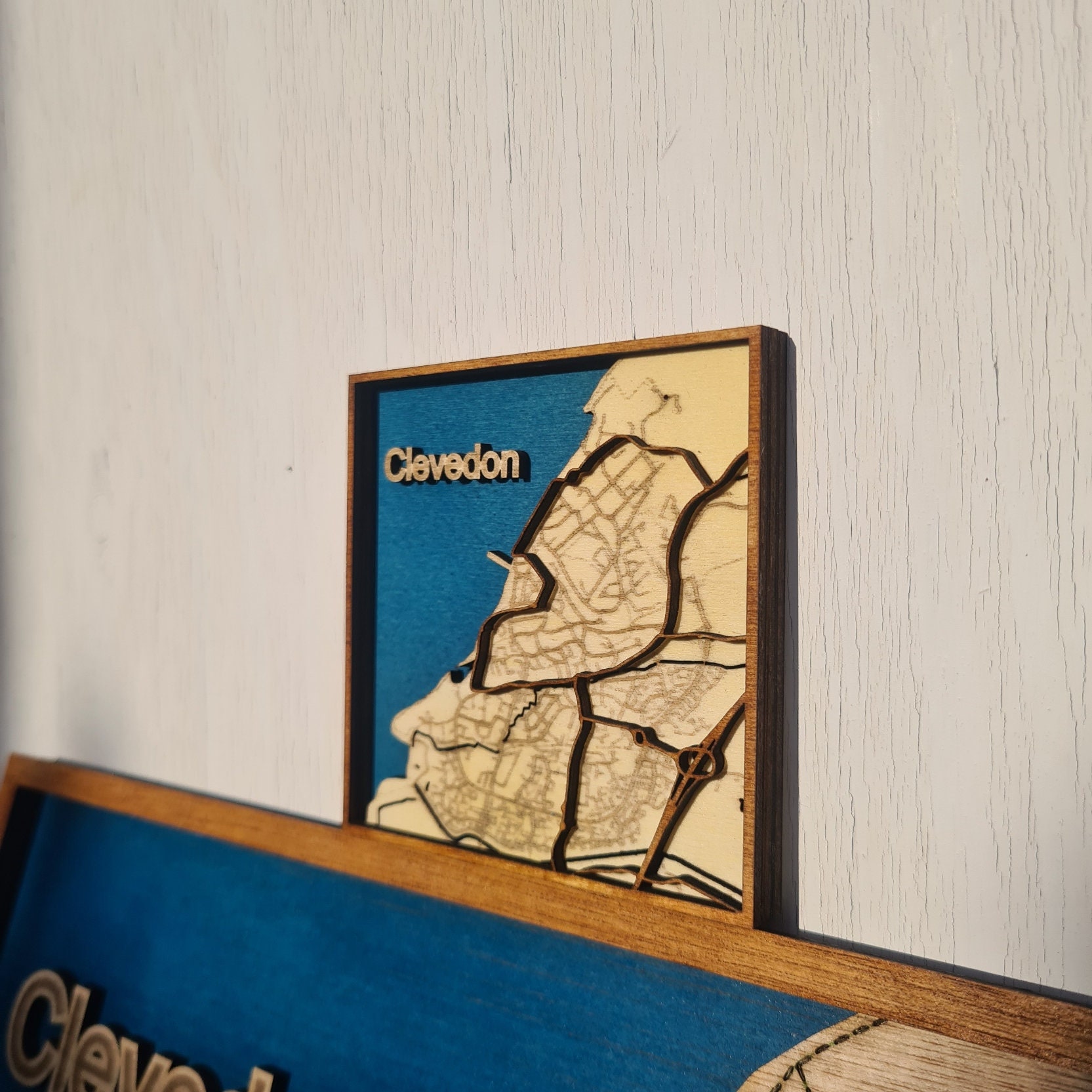 Town, City Maps Layered, Laser Cut Art Work - Etsy