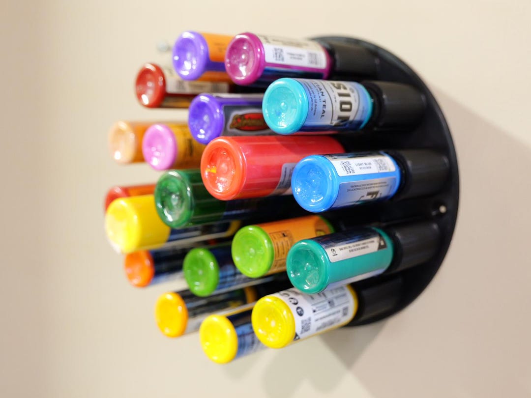 Tattoo Ink Holder, Wall Display, 1 0z and 2oz Wall Mountable , Holder ...