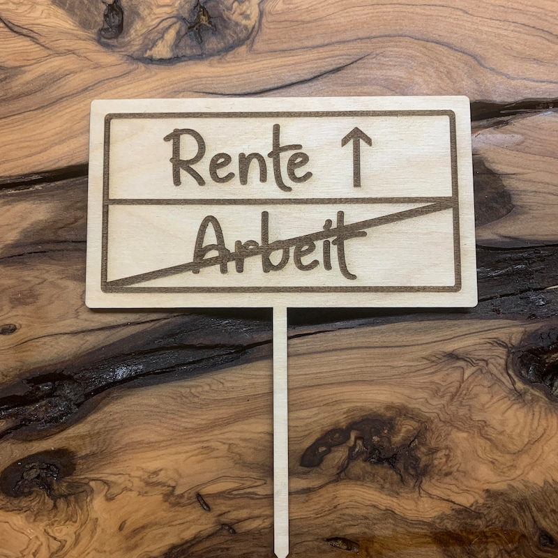 Ruhestand deko - Etsy.de