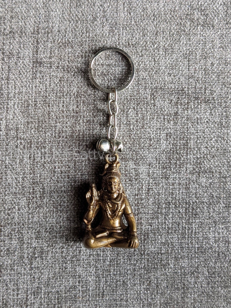 Lord Shiva Keychain | Religious Hindu Keychain Made of ABS Plastic ...