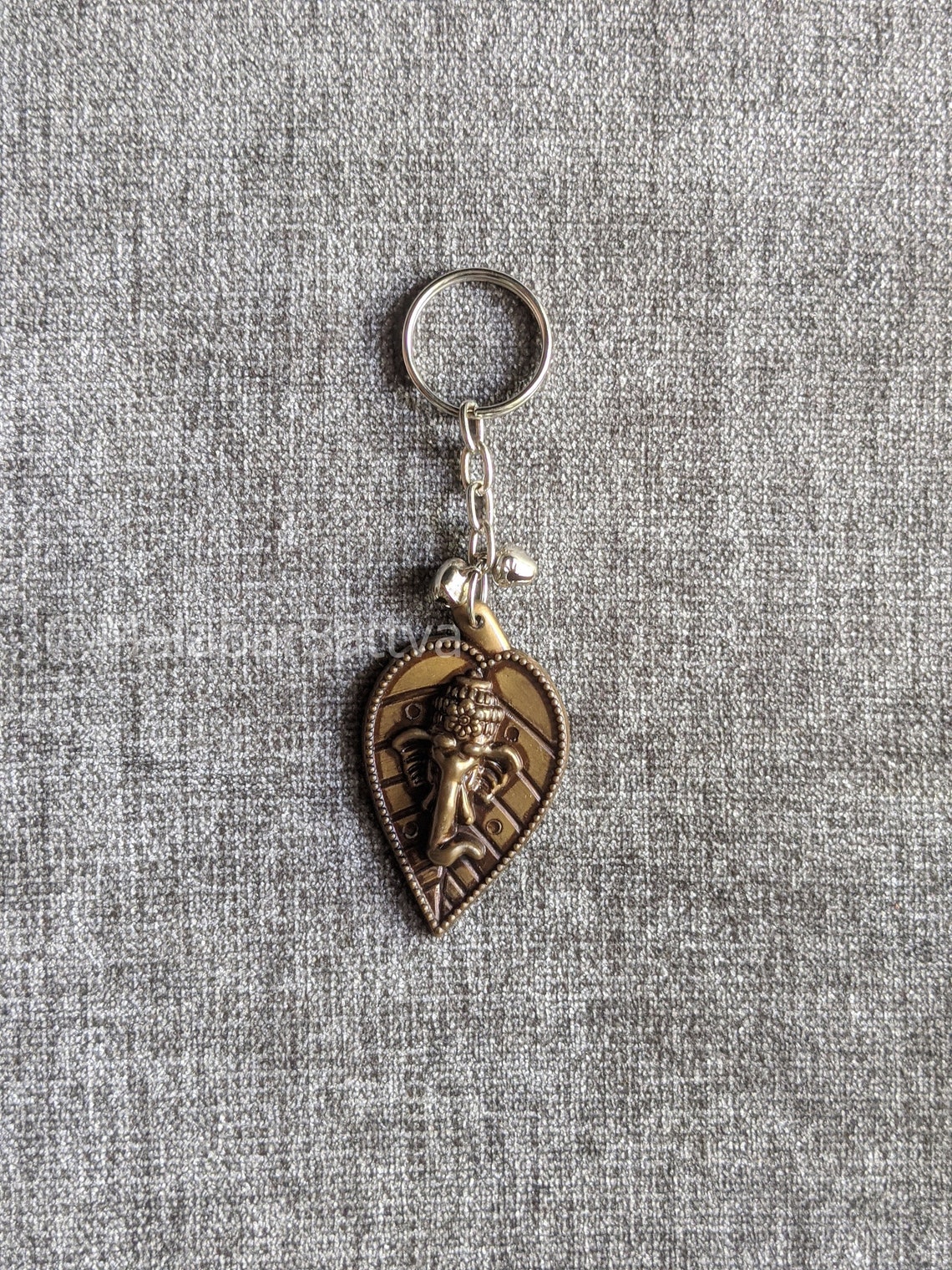 Set of 2 Shri Ganesha Keychain Ganapati Lord Ganesh Religious Keychain ...