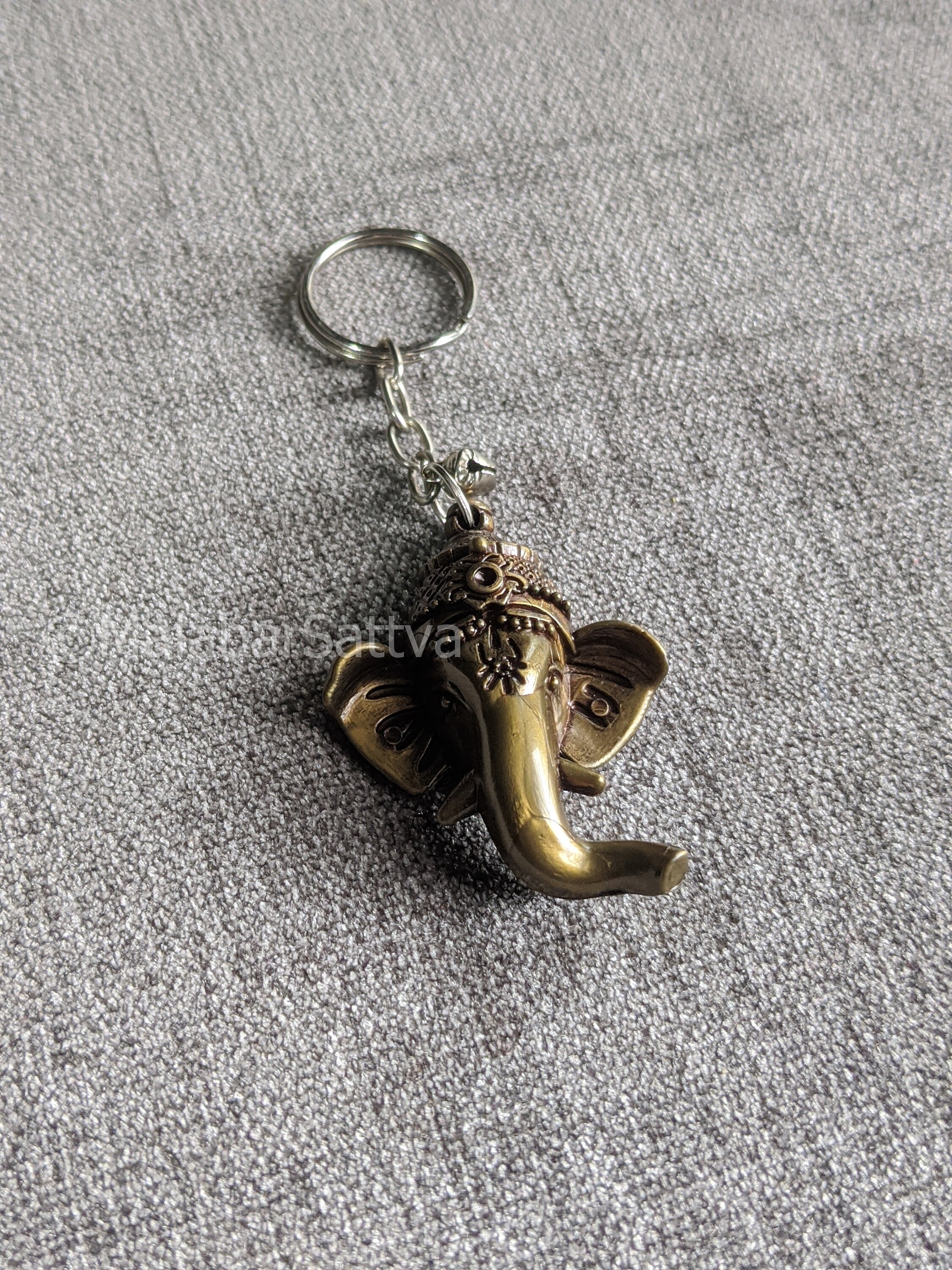 Ganesha Keychain - Ganapati - Lord Ganesh Religious Keychain - Elephant ...