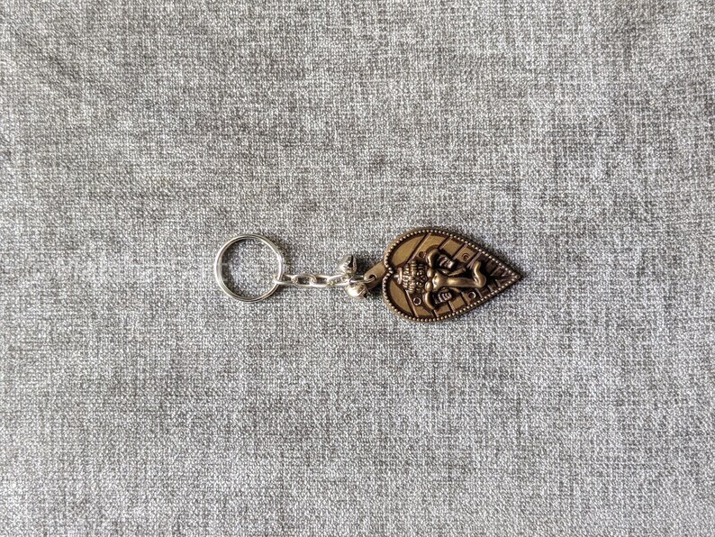 Set of 2 Shri Ganesha Keychain Ganapati Lord Ganesh Religious Keychain ...