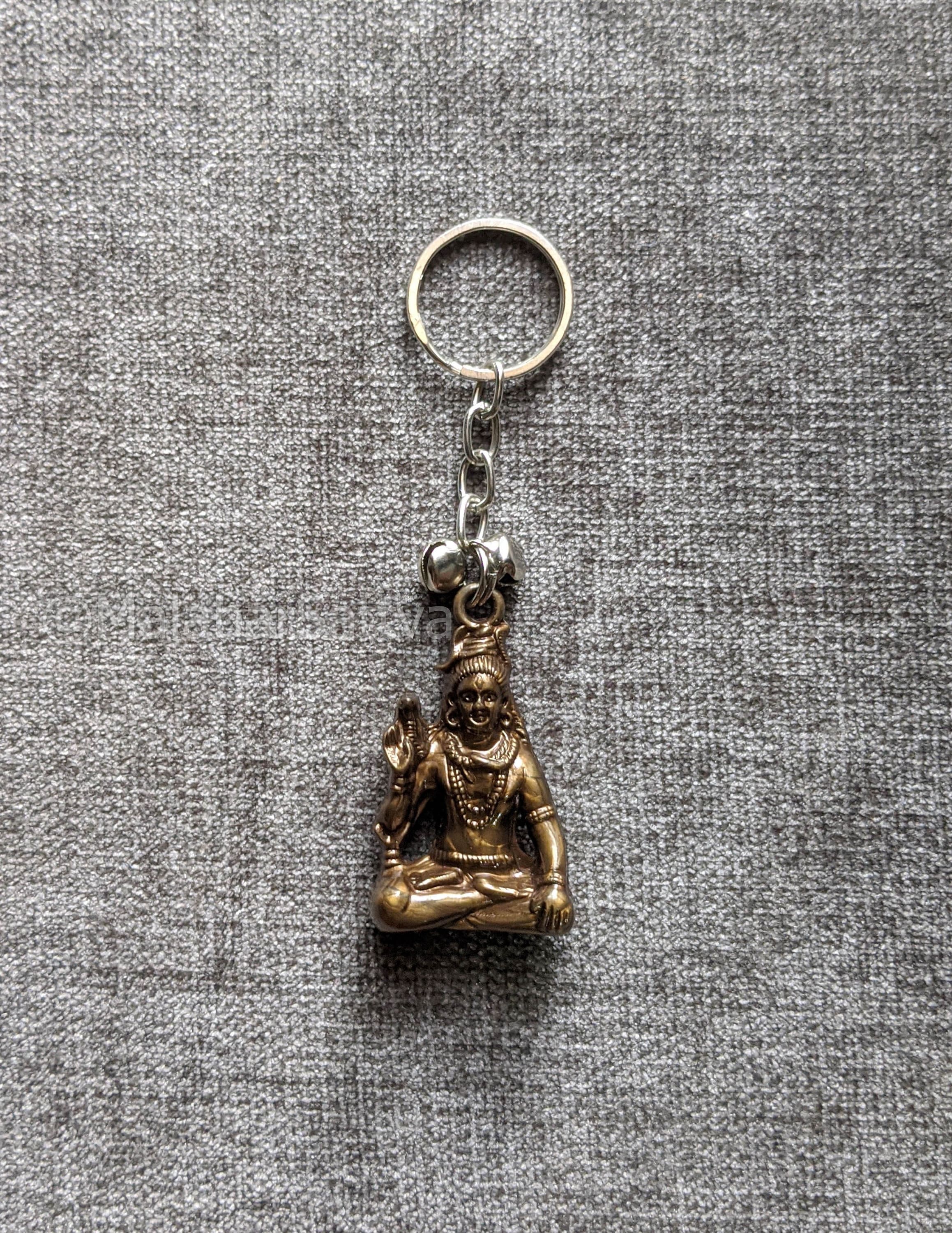 Lord Shiva Keychain | Religious Hindu Keychain Made of ABS Plastic ...