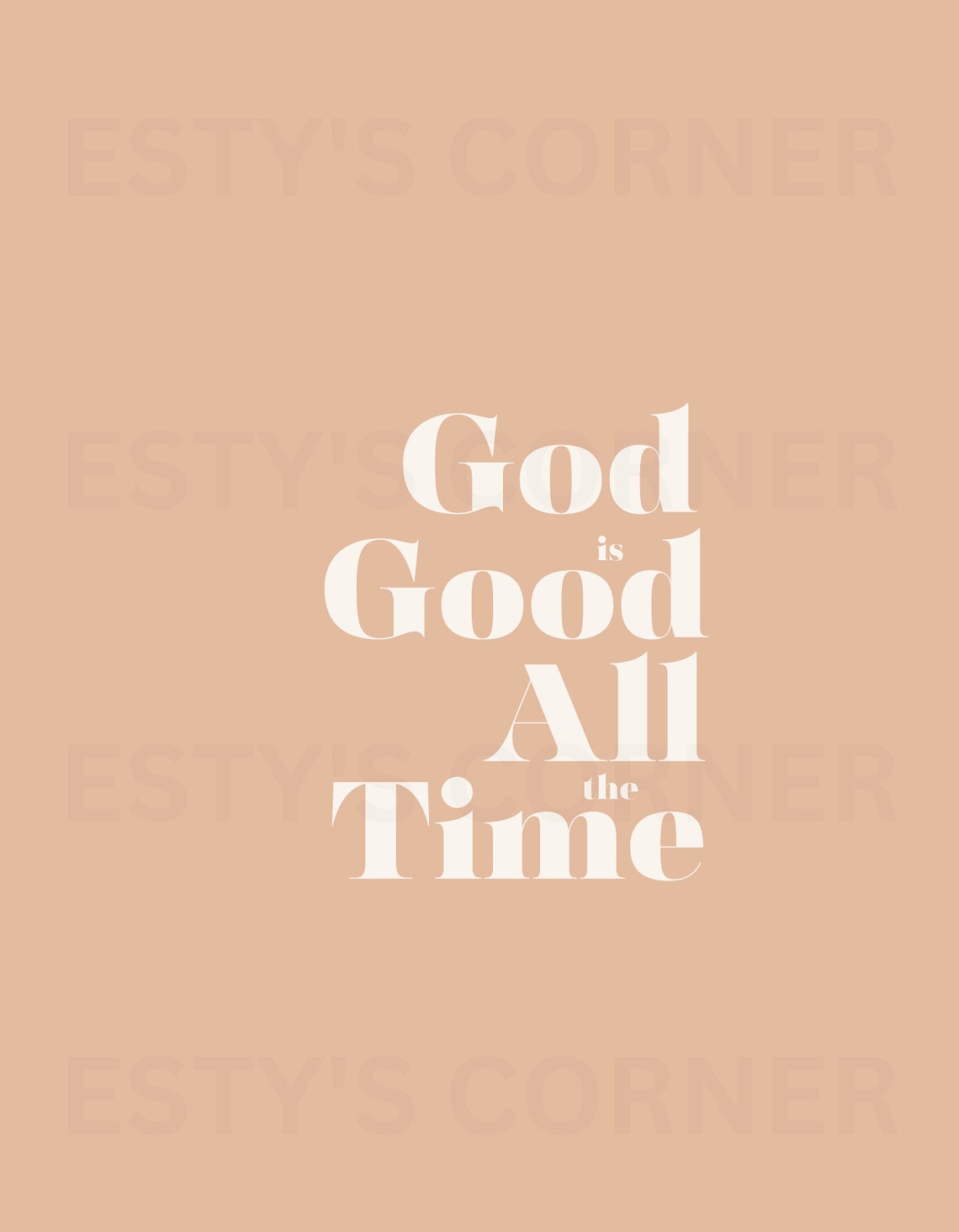 Good is Good All the Time Svg/png/jpg,god is Good All the Time Download ...